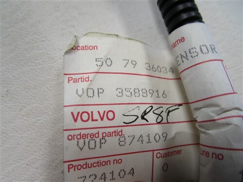 VOLVO PENTA 3588916 ALARM KIT SENSOR / HARNESS MARINE BOAT | eBay