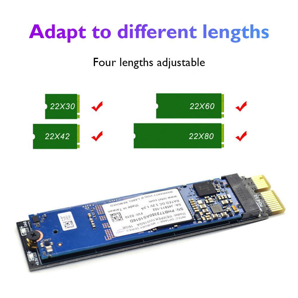 M.2 NVME SSD Convert Adapter Card PCIE M2 Key SSD Drive Riser for ...