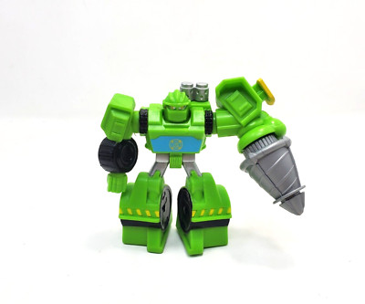 Transformers Rescue Bots Action Figure Construction Green 3.5" Inch Toy ...