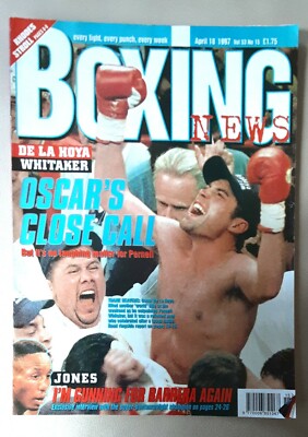 BOXING NEWS 18th APRIL 1997 OSCAR DE LA HOYA DEFEATS PERNELL WHITAKER ...