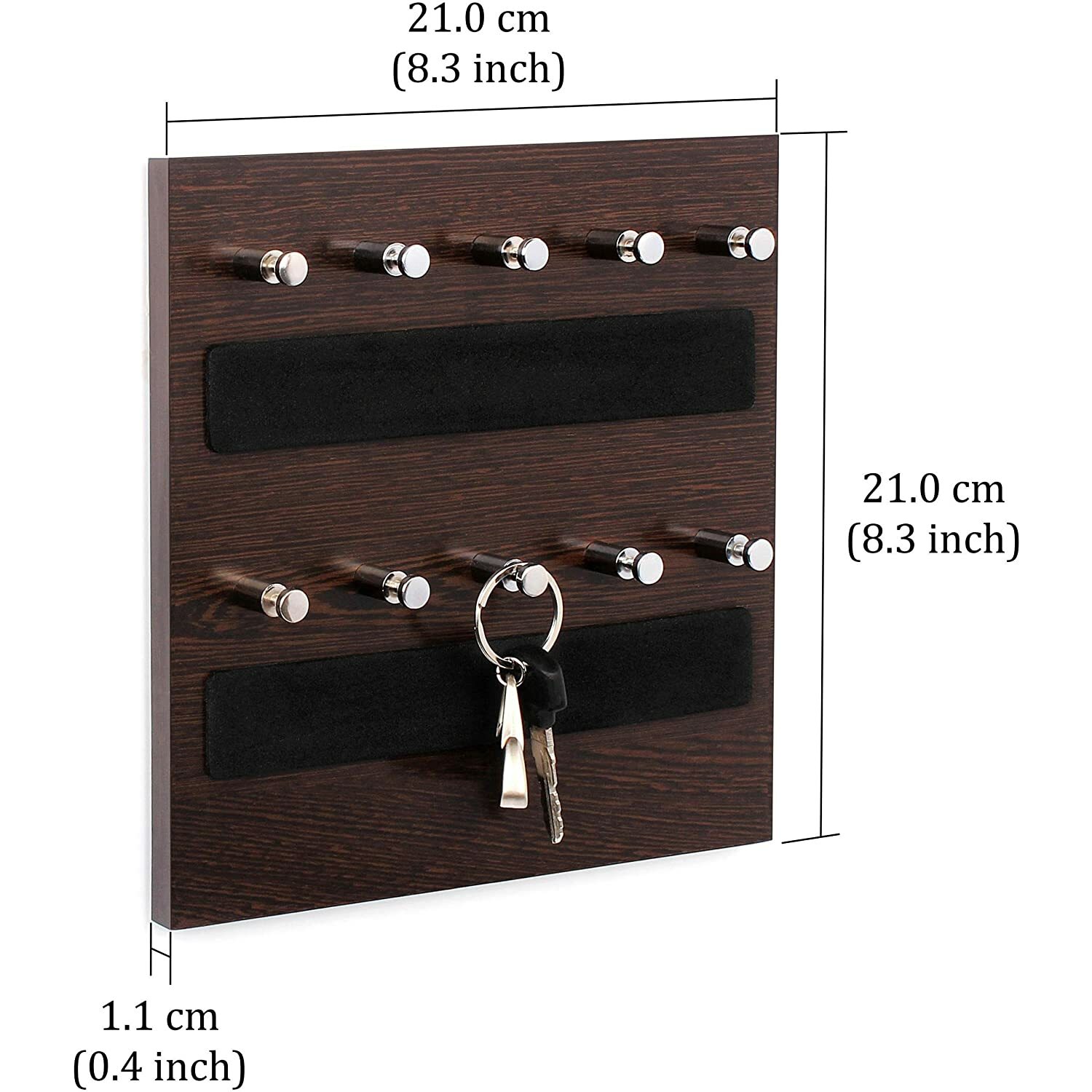 Wall Mounted Home Décor Key Chain Holder/Key Hooks- W10 Pack of 1 US | eBay