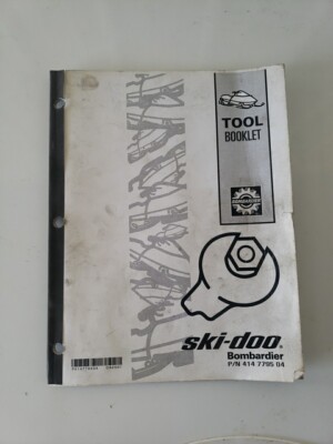 1996 Skidoo Bombardier Snowmobile Service Repair Tool Booklet Book ...