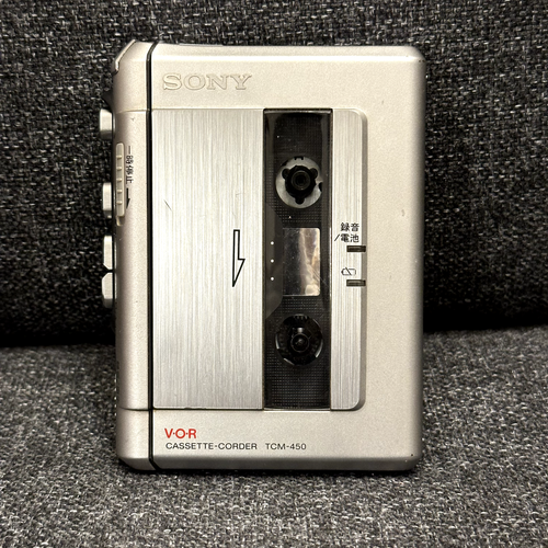 SONY TCM-450 WALKMAN Cassette Tape Recorder Player Portable Working ...