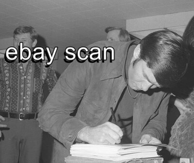 ADAM-12 KENT MCCORD SIGNS AUTOGRAPHS MARTIN MILNER LOOKS ON 8X10 PHOTO ...