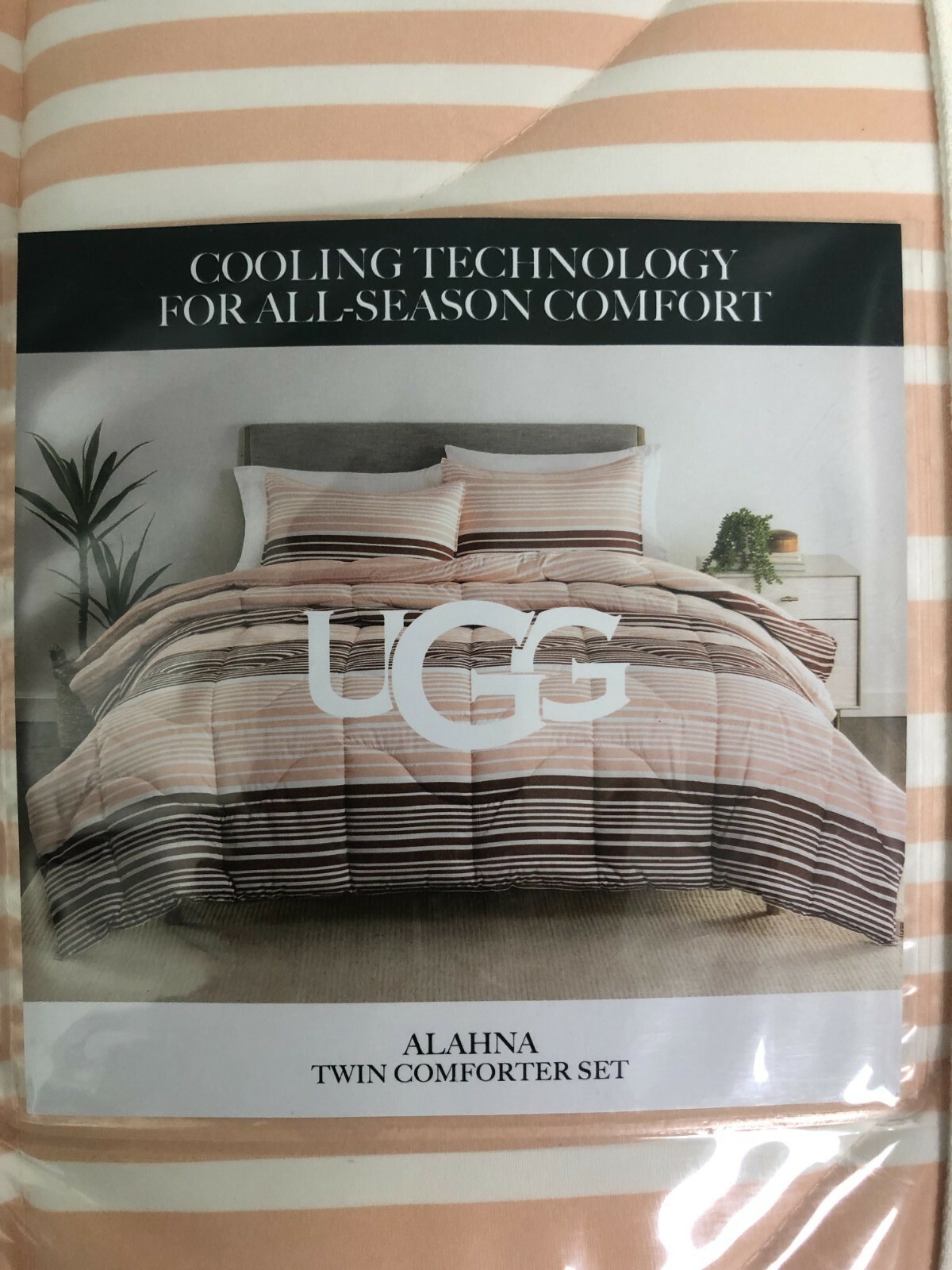UGG TWIN Comforter Set - ALAHNA- Cooling Technology-Retail Price $168. ...
