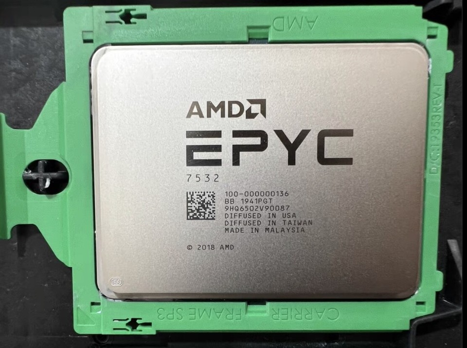 Supermicro H12DSi-N6 Motherboard PCIE 4.0 + AMD EPYC 7532 64C/125T ...