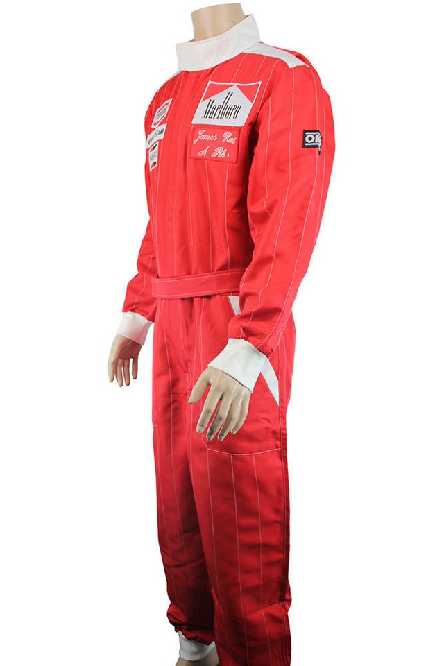 RUSH Racing Jumpsuit Costume James Hunt Nascar Racer Texaco | eBay