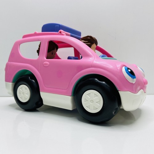 FISHER-PRICE Little People Pink Musical Van SUV Car W/2 Figures 2009 | eBay