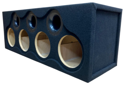 Custom Ported / Vented Sub Box Enclosure for 4 8" CT Sounds Meso 8 Subs ...