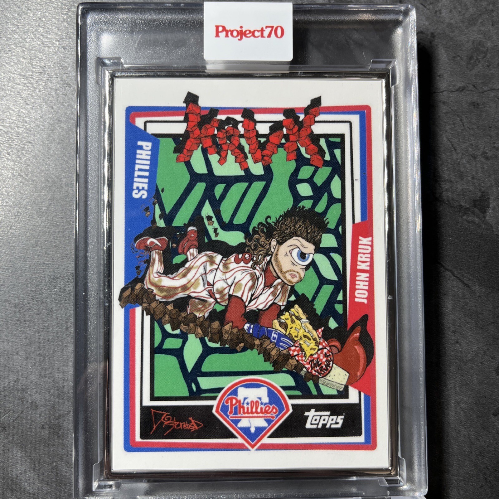 2021 Topps Project 70 Artist Proof #122 John Kruk by Distortedd AP /51 ...
