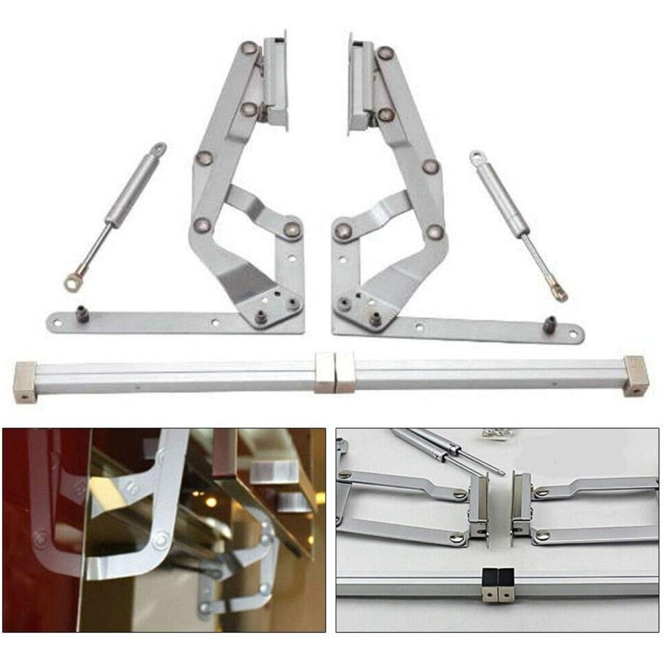 Cabinet Door Hinge Folding Bed or Sofa Hinge Vertical Swing Lift ...
