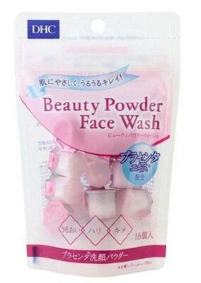 DHC Enzyme Face Wash Powder 0.4gx15pcs Skin Moisture New Japan ...