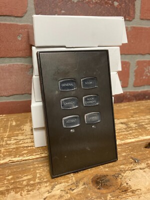 Vantage Controls KS16XR-OBxx RP-Touch Keypad - Metal Bronze - SW10 ...