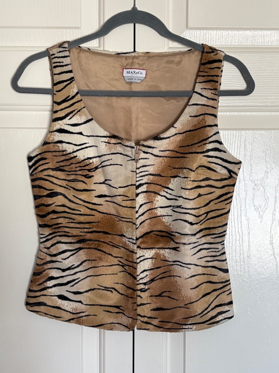 Tiger Print Corset