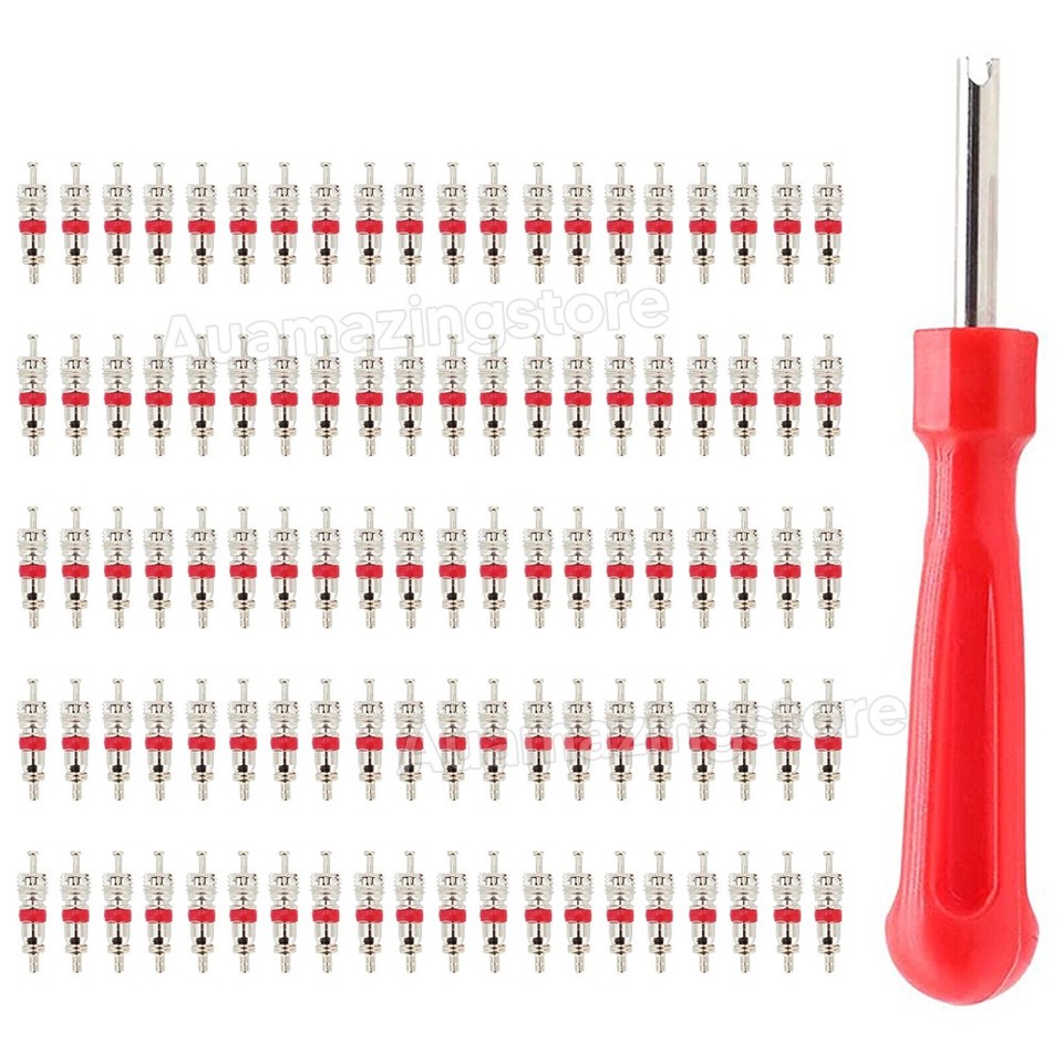Car Tyre Valve Repair Kit Dual Single Head Valve Core Remover Tire ...
