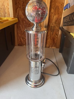Godinger High Octane Alcohol Drink Dispenser Decanter Vintage Gas Pump ...