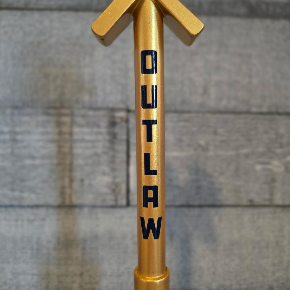 Outlaw Gold Shovel Beer Tap Handle w/ Crossed Hammers – Heavy Metal on ...