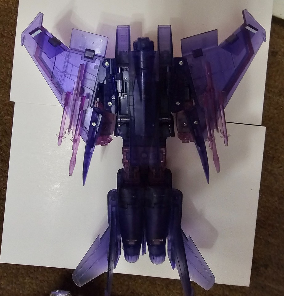 Transformers Yes-Model YM-07 Cybertron Starscream MP Transparent Ghost ...
