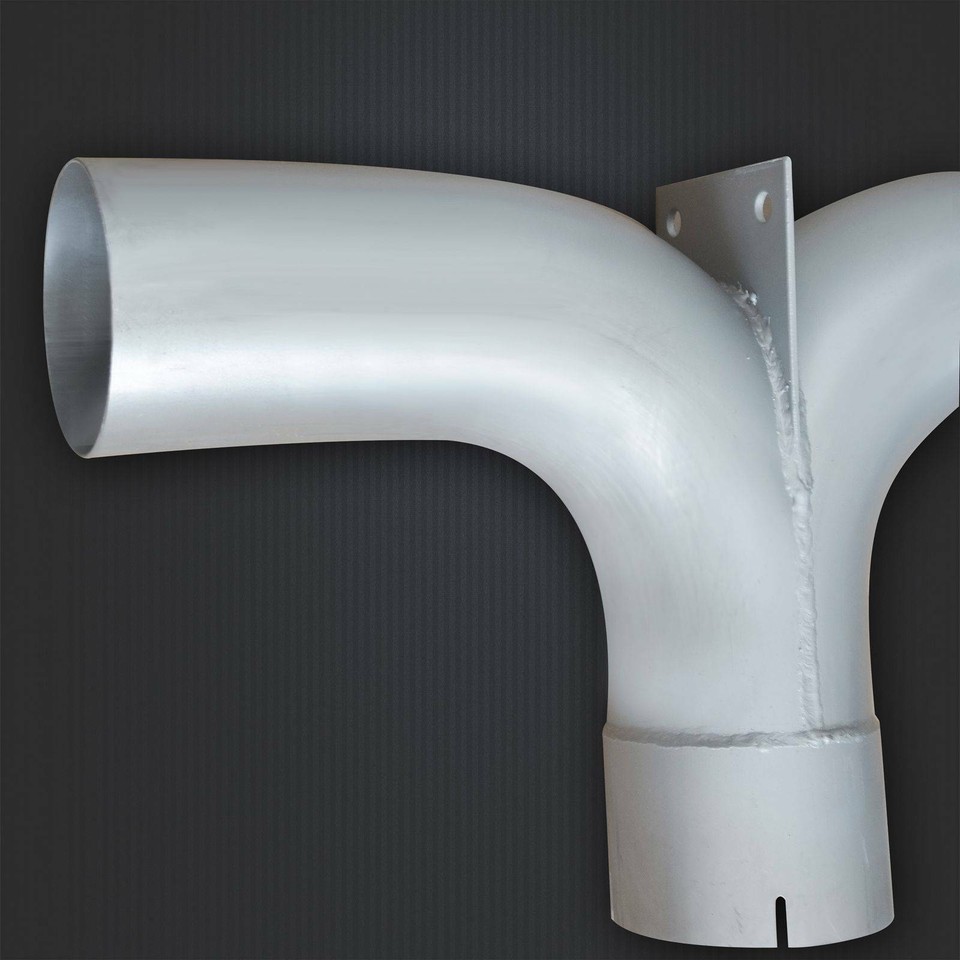 5"inch Y Pipe Divider Tube For Kenworth 900B W900L T600 T800 Splitter ...
