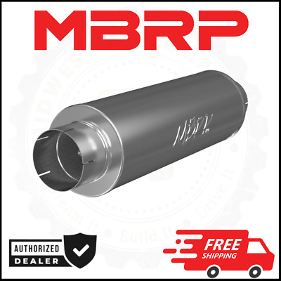 MBRP 5" Quiet Tone Muffler Resonator T409 | 8" Body 31" Overall | eBay