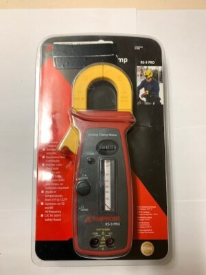 (NEW) Amprobe RS-3 PRO 600VAC/300A Analog AC Clamp Meter | eBay