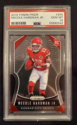 2019 Prizm Mecole Hardman Rookie Card #345 PSA Gem Mint 10 #59982542 | eBay