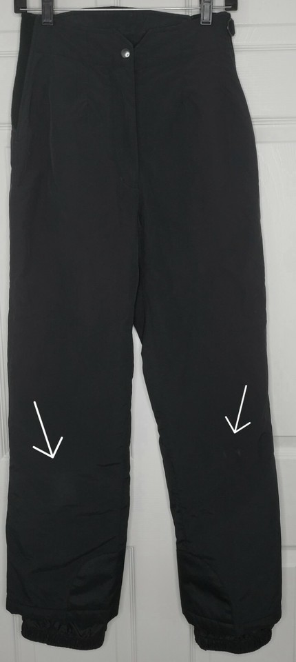 Obermeyer 6 Ski Snow Pants Black Insulated Nylon 03107 | eBay