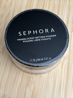 SEPHORA TRANSLUCENT SETTING POWDER 17.29g /0.61 OZ.LIGHTWEIGHT LOOSE ...