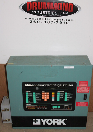 YORK MILLENNIUM CENTRIFUGAL CHILLER CONTROL PANEL YTG3A3C1-CJHS ...