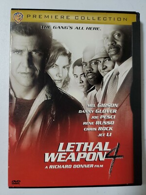 Lethal Weapon 4 (DVD, 1998, Premiere Collection) 85391607526| eBay
