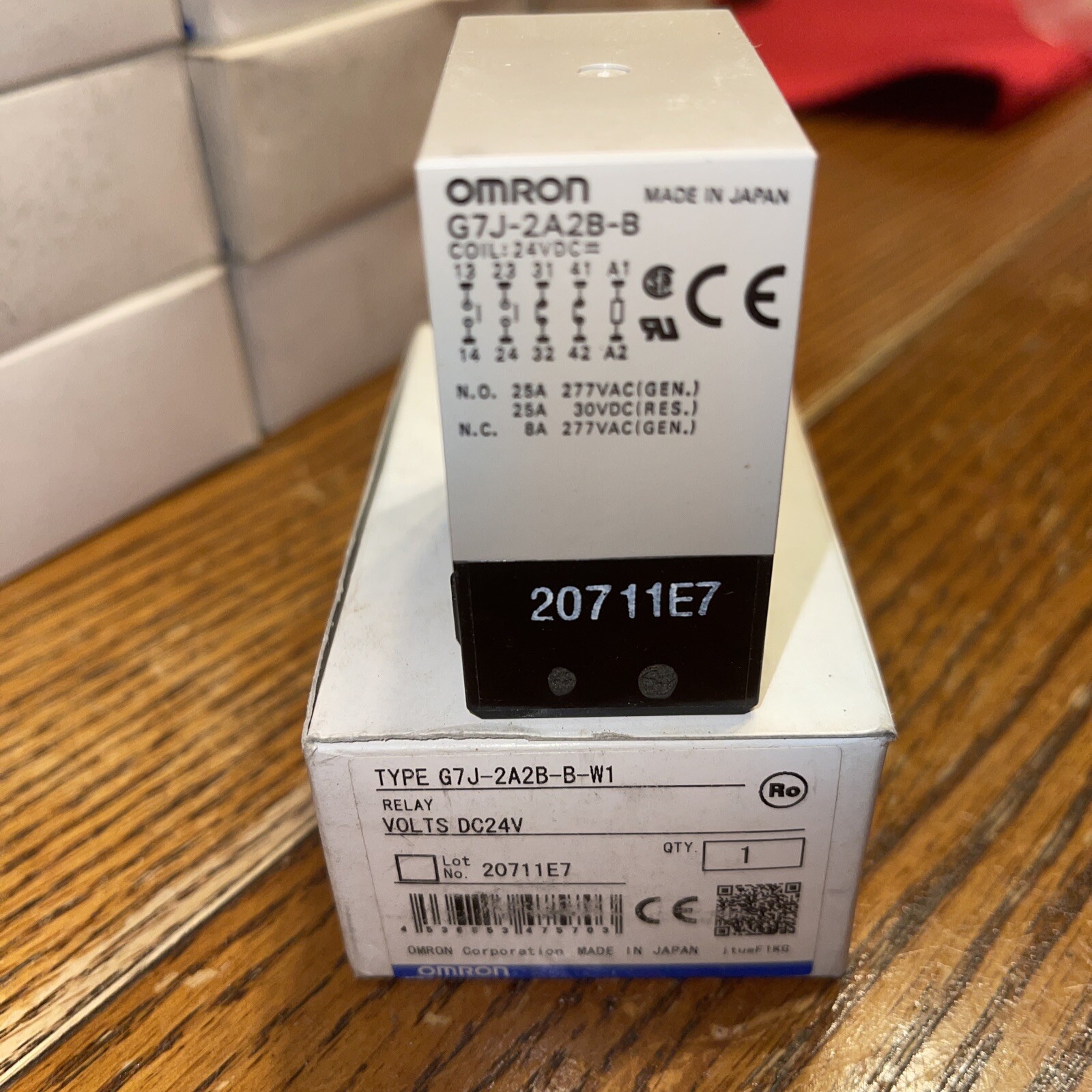 Omron Relay G7J-2A2B-B-W1 G7J-2A2B-B DC24V | eBay