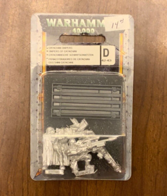 Warhammer 40,000 Catachan Snipers Vintage Metal Sealed NIB | eBay