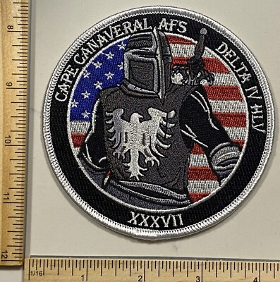 RARE MILITARY BLACK OPS NRO PATCH - NROL-37 VERSION (B) DELTA V HLV ...