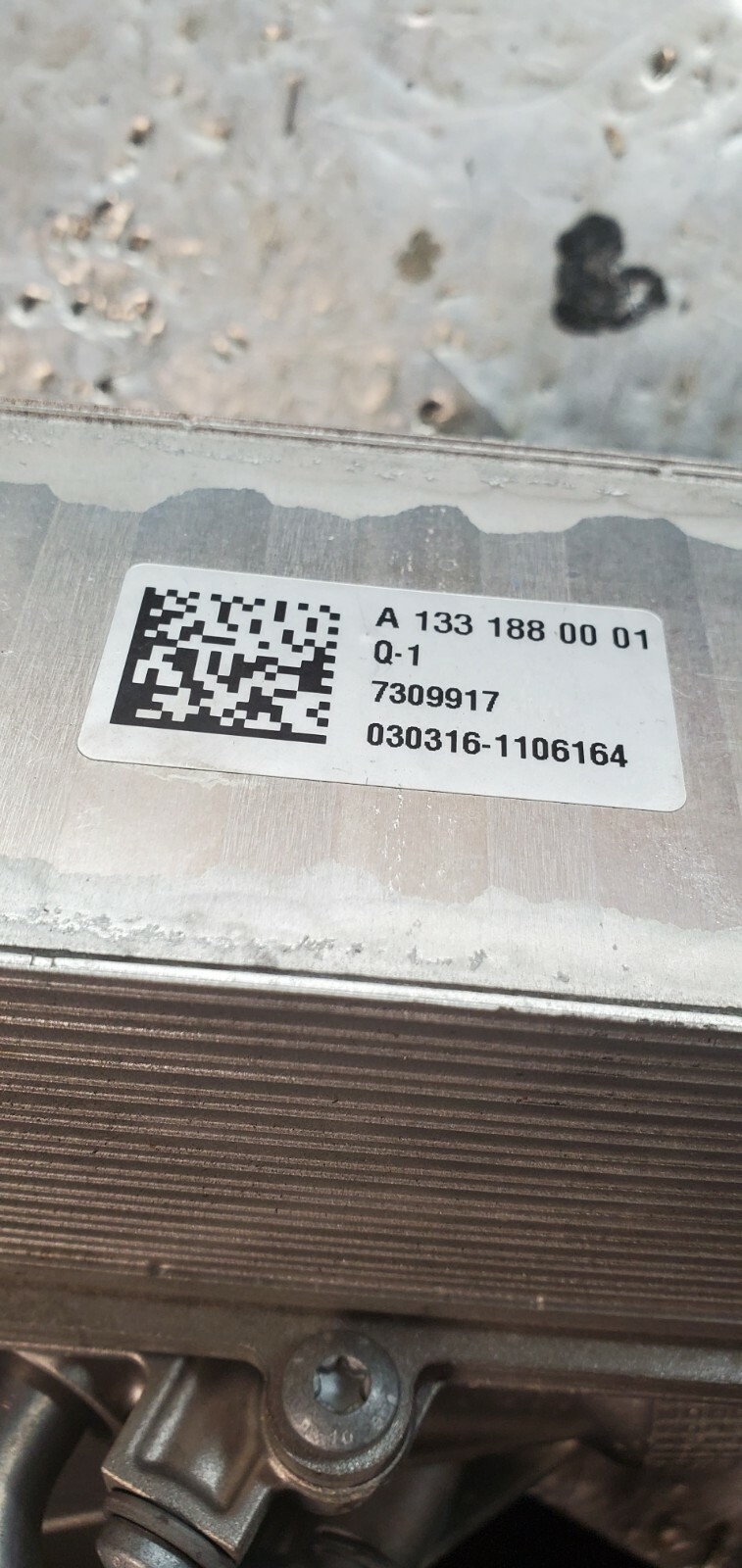 Mercedes Benz CLA45 AMG Oil Filter Mount Cooler A1331880001 | eBay