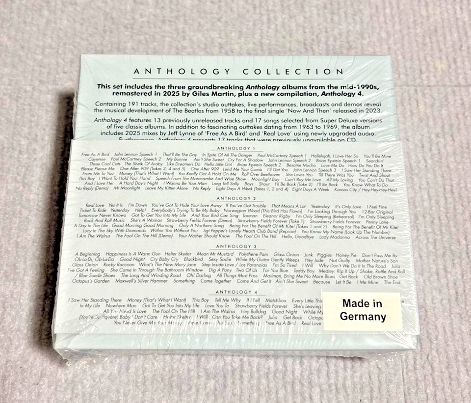 The Beatles Anthology Collection 8CD Remastered Edition Import Box Set ...