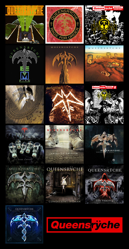 Queensryche Album Covers