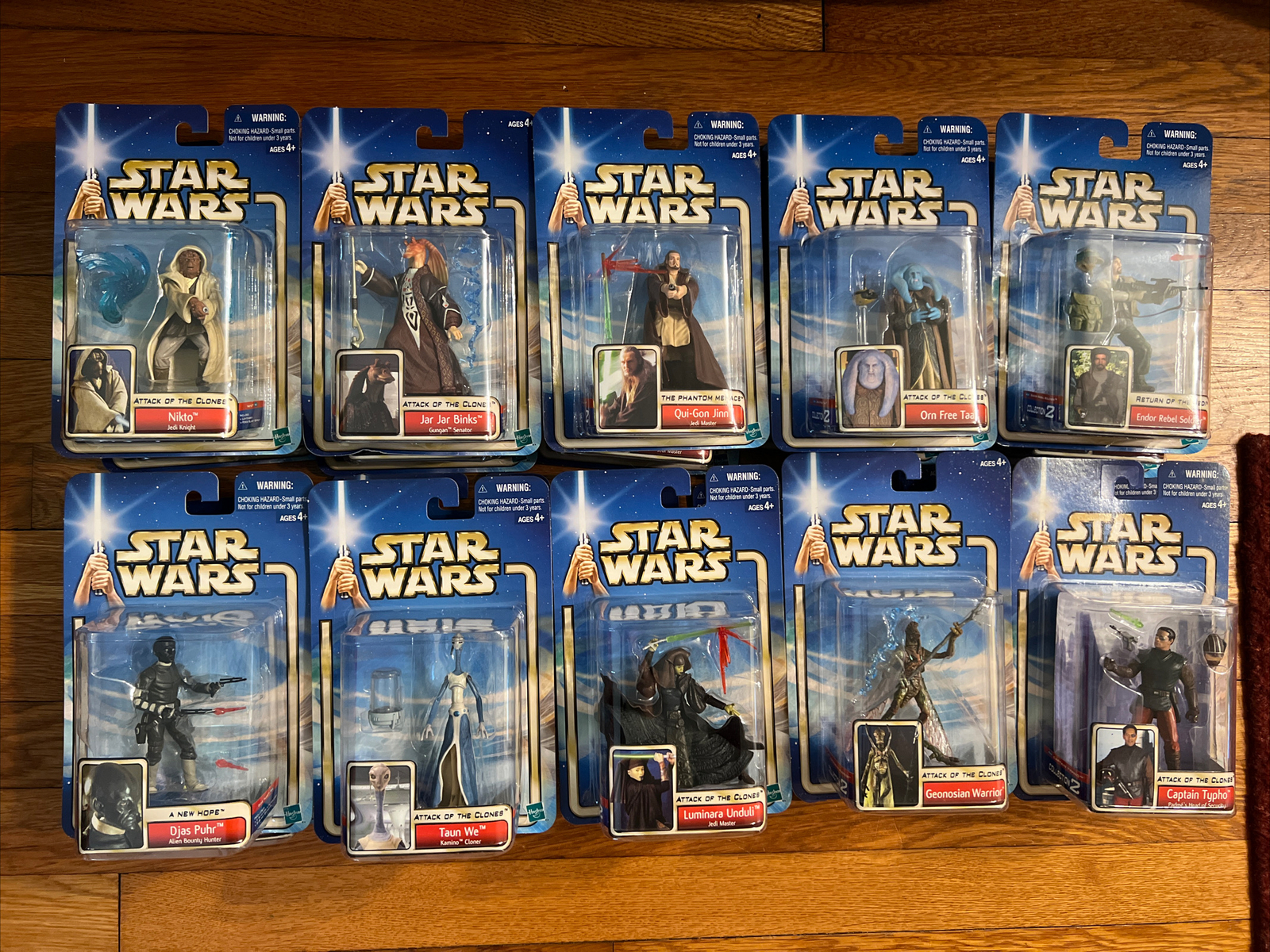 Hasbro Star Wars Saga Collection 2 Figure Lot Of 10 C16 | eBay