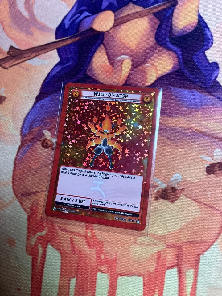WILL-O'-WISP FH PROMO Cryptid Camp NYCC 2024 TCG Pack 2 Card PROTOTYPE | eBay