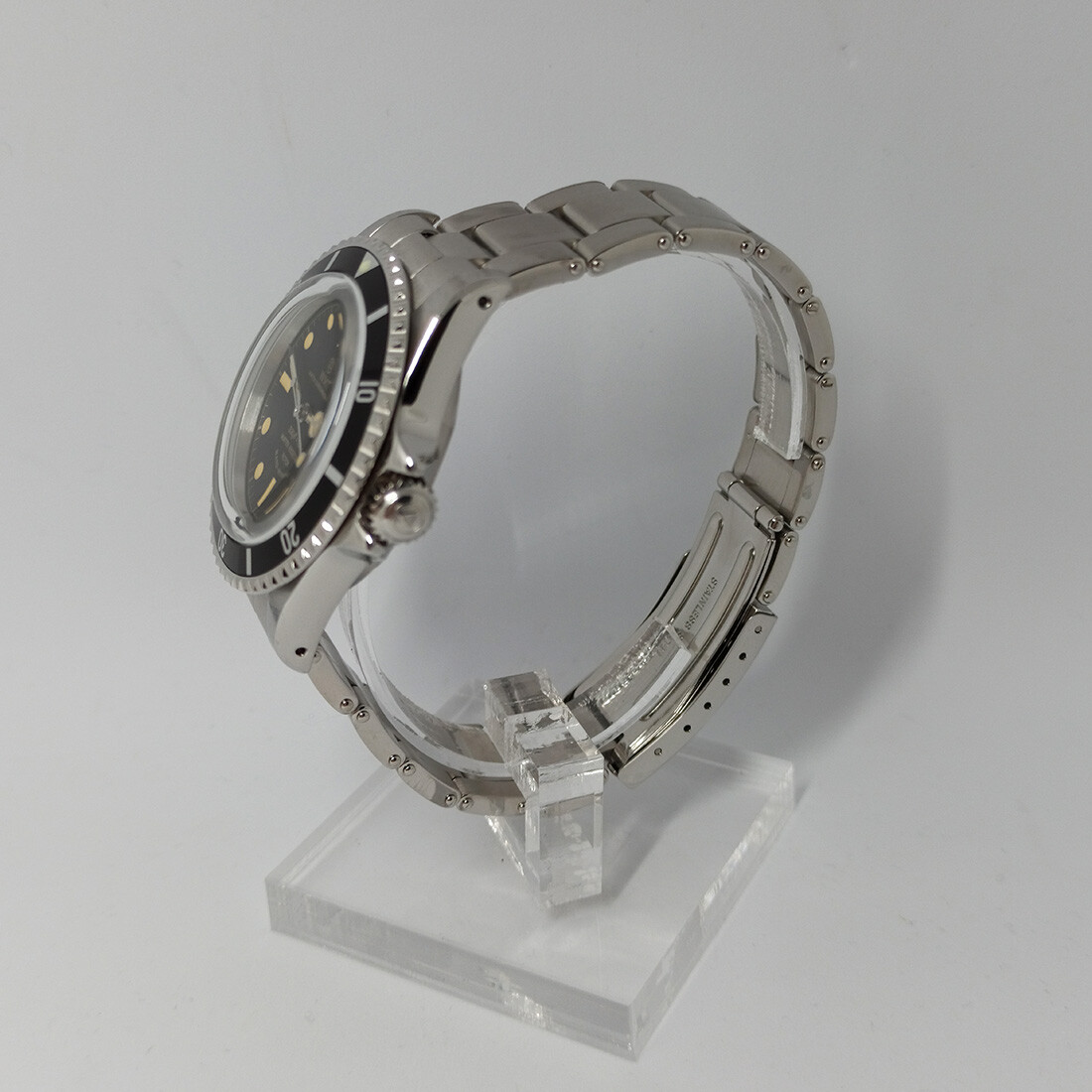 Walter Mitt Royal Marine Vintage Acciaio Automatico Nero Orologio Uomo ...