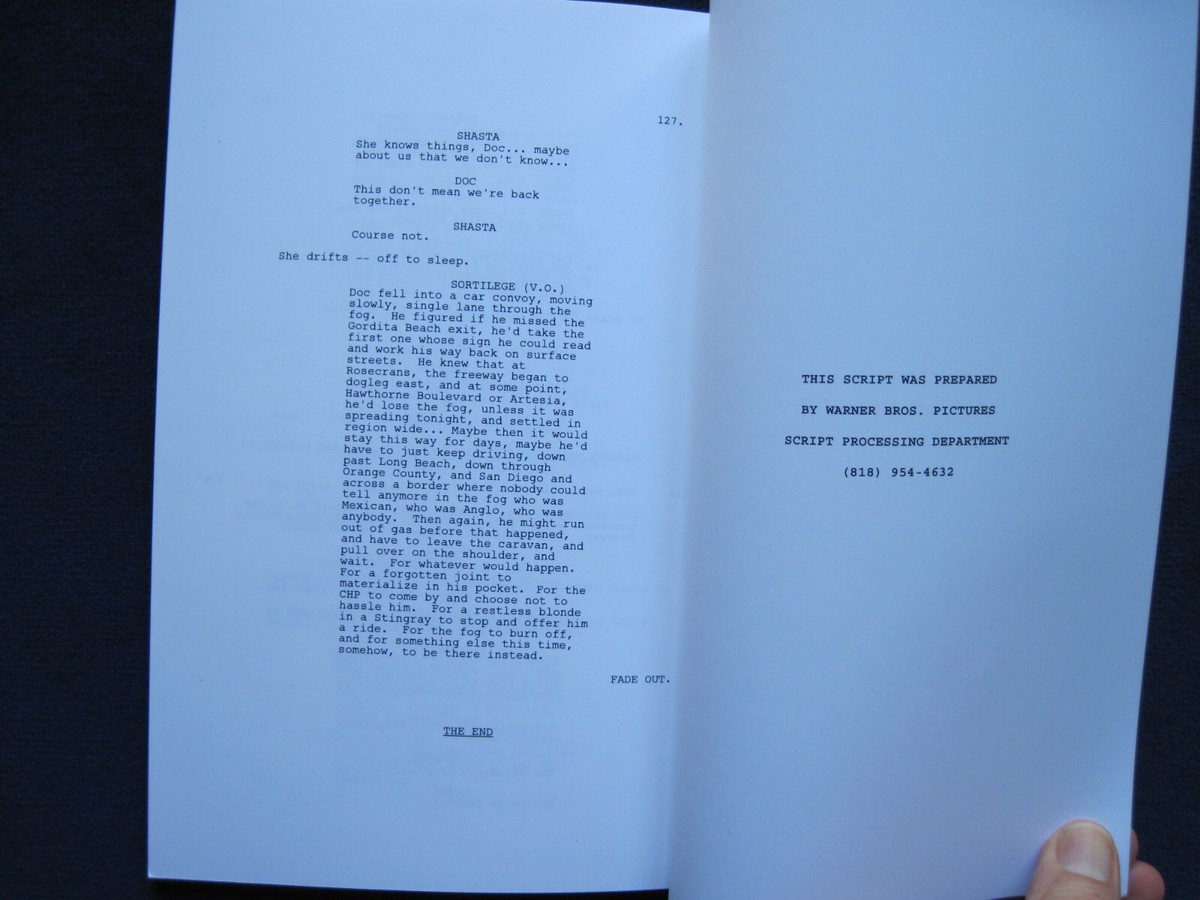 Inherent Vice Script