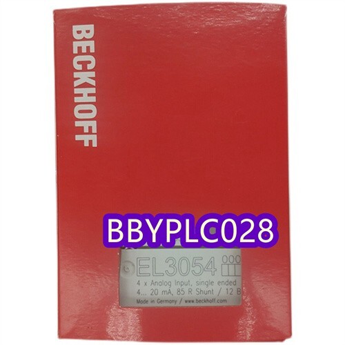 New In Box BECKHOFF EL3054 Analog Input Terminal Processes EL 3054 | eBay