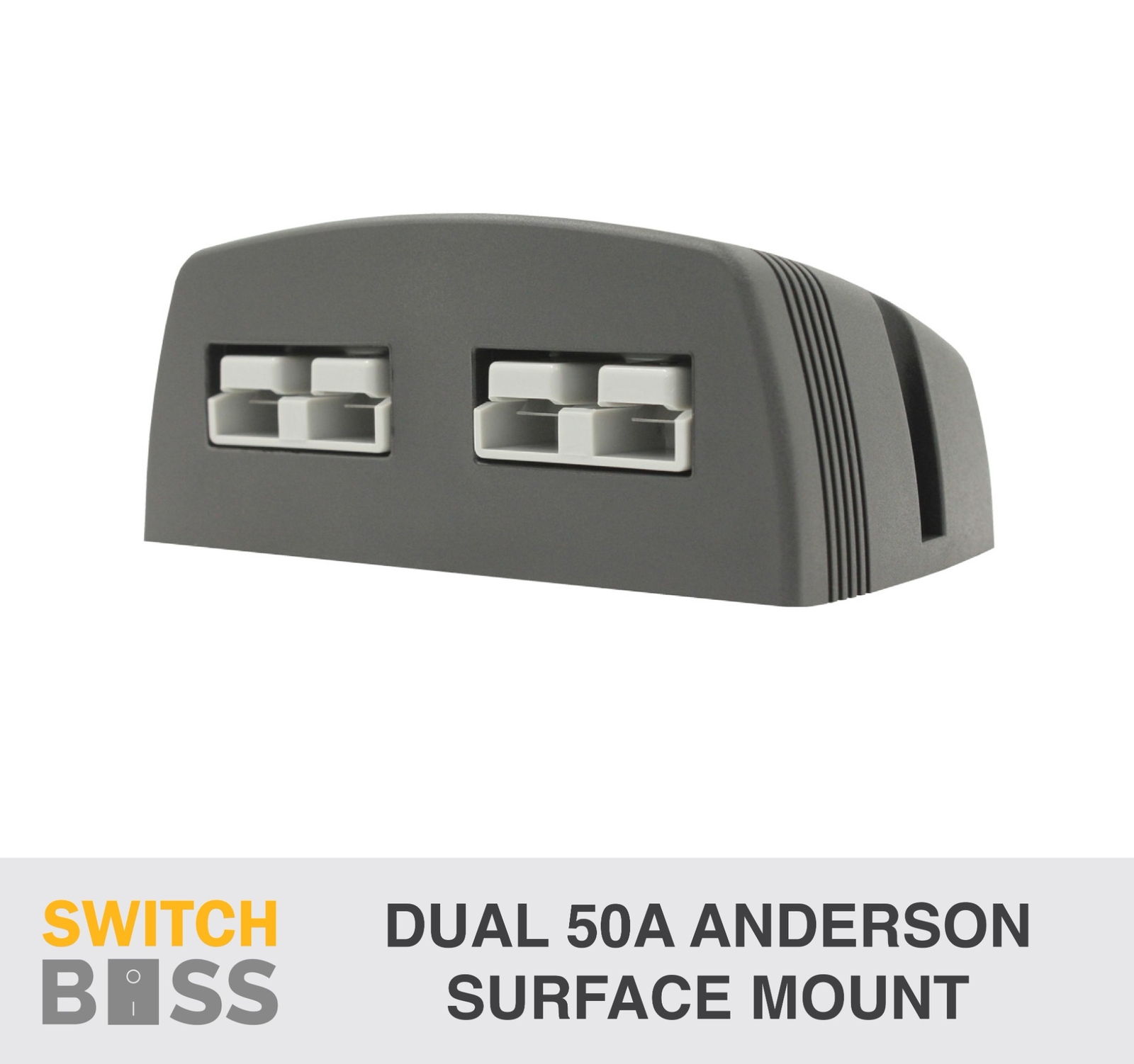 50A ANDERSON Type Plug Connector - Flush Surface Mount Power Outlet ...