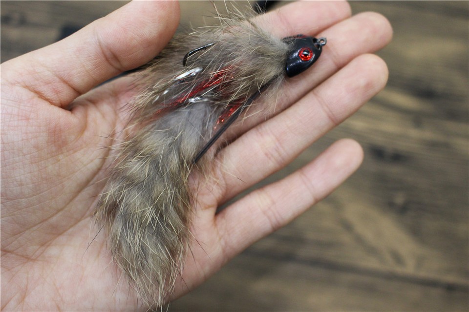 12 Colors Straight Cut Rabbit Zonker Strips Hare Hair Fur Fly Tying ...