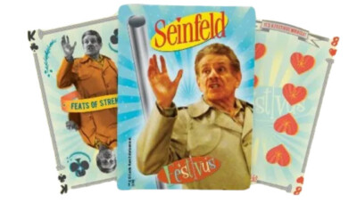 SEINFELD - FESTIVUS - PLAYING CARD DECK - 52 CARDS NEW - TV SHOW 52377 ...