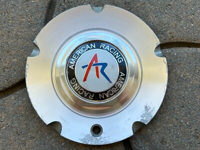 AR AMERICAN RACING WHEELS CUSTOM WHEEL CENTER CAP MACHINED ALLOY ...
