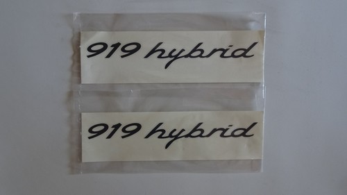 PORSCHE DRIVERS SELECTION 919 DECAL'S 2 DECALS STICKERS | eBay