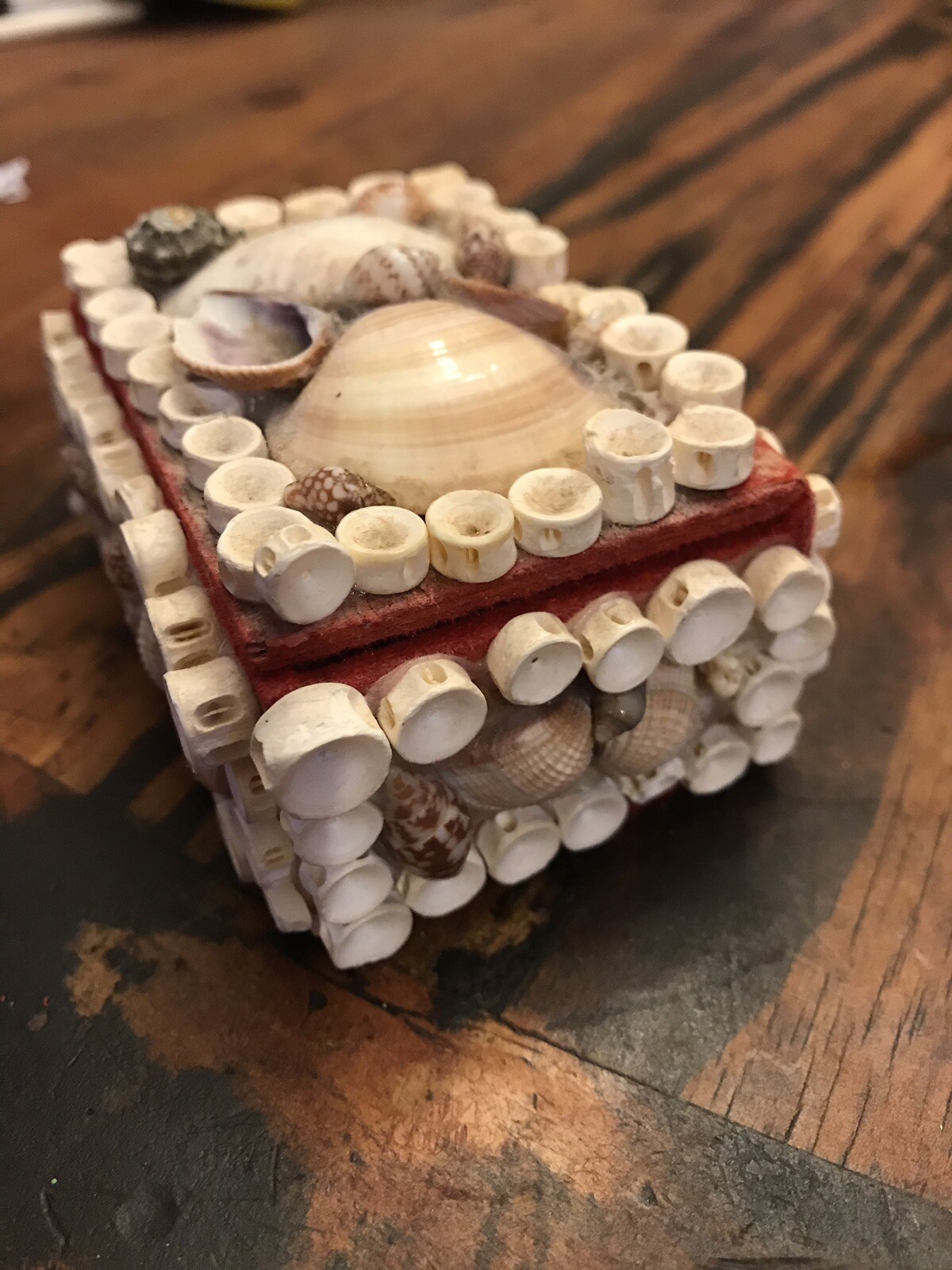 Shell Box, Mermaid Box, Vintage Trinket Box | eBay