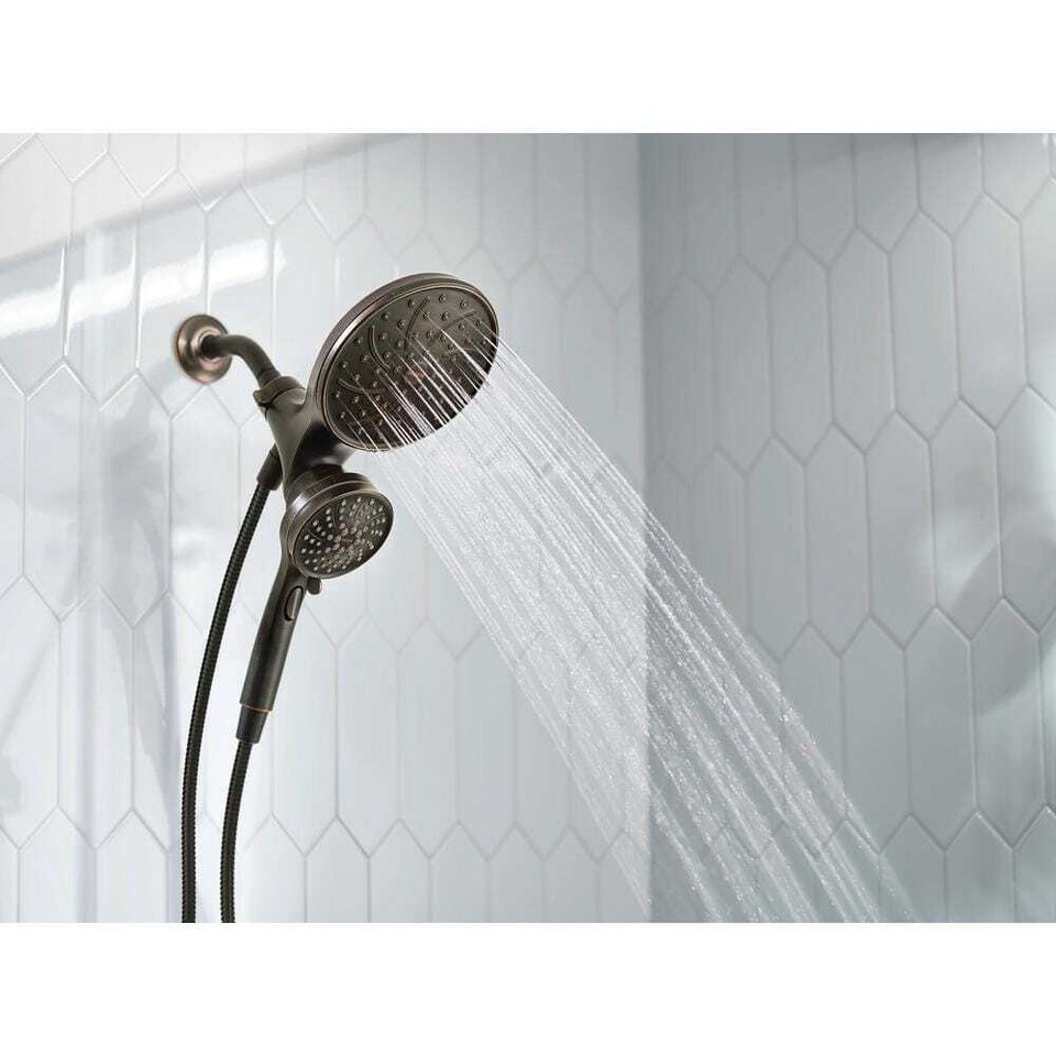 MOEN Brecklyn Single Handle 6-Spray Handheld Shower Faucet ...
