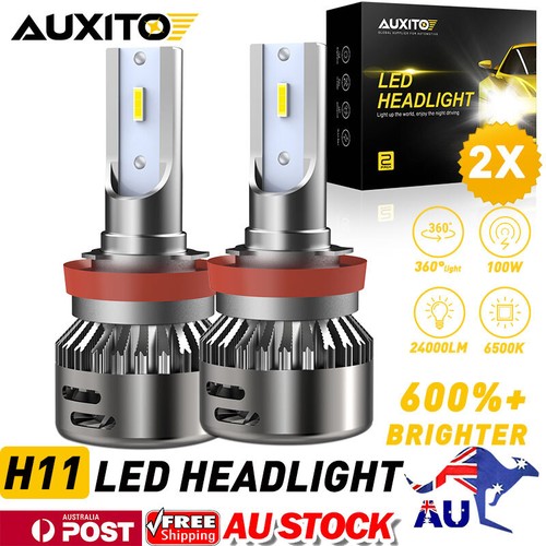 For HOLDEN COMMODORE VE VF AUXITO H9 H11 H8 LED Headlight Globes Kit ...