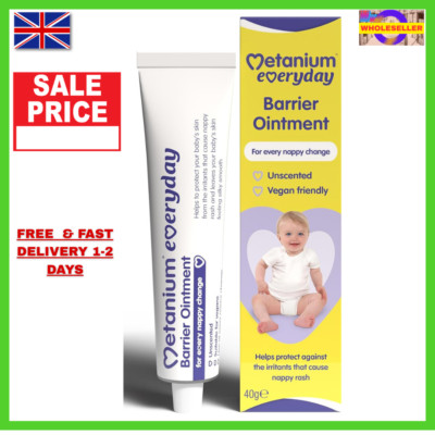 Metanium Everyday Barrier Ointment 40g – Lanolin Free - Nappy Rash ...